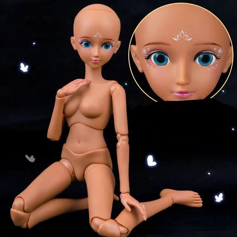 AKODEERD 1/3 BJD кукла 60 см черная Black Skin Doll B