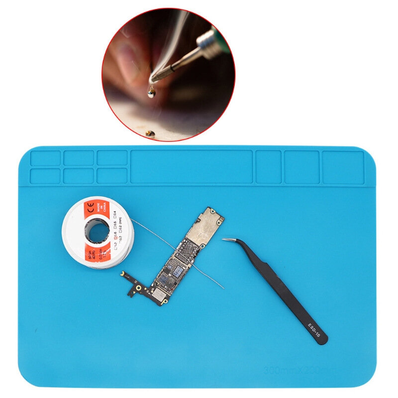 Термостойкий 450х300 коврик для пайки и ремонта электроники