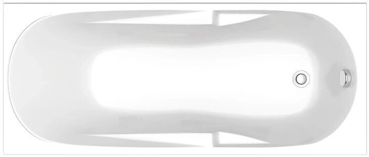 Акриловая ванна 170x70 см Bas Нептун B00026