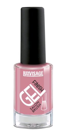 Luxvisage Gel Finish Стойкий быстросохнущий лак для ногтей с ультраглянцевым финишем 9 г. №36 теплый дымчато-розовый