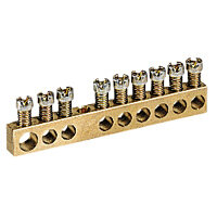 Клеммник без изоляции 1x6-25 + 24x1.5-16мм² Legrand, многофункциональный