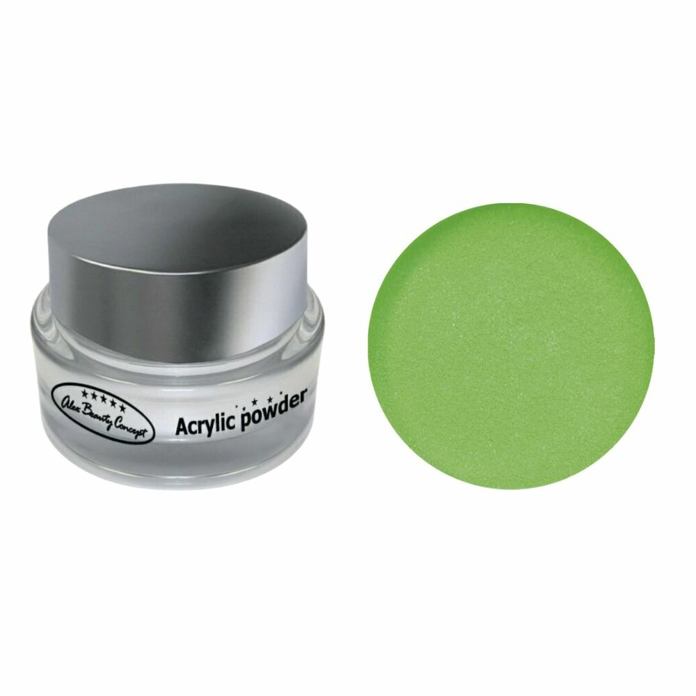 Alex Beauty Concept Цветная акриловая пудра, 5 гр, цвет зеленый 54520