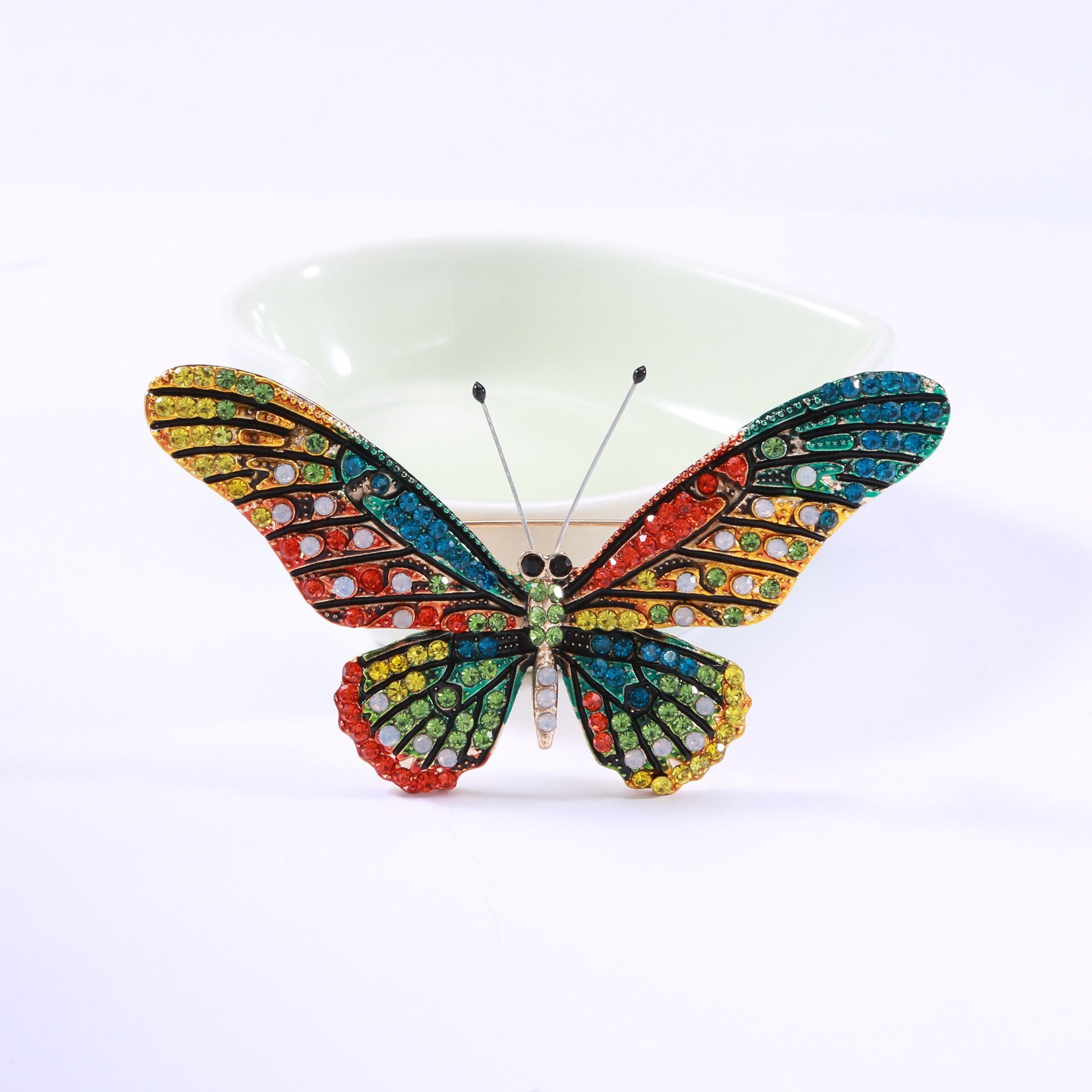 Брошь, хрусталь