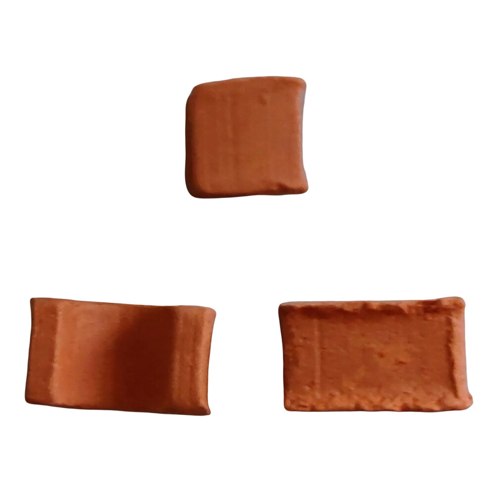 Кирпич с вырезом 5х8 мм, 50 шт, керамика, материал для сборных моделей, Aedes Ars