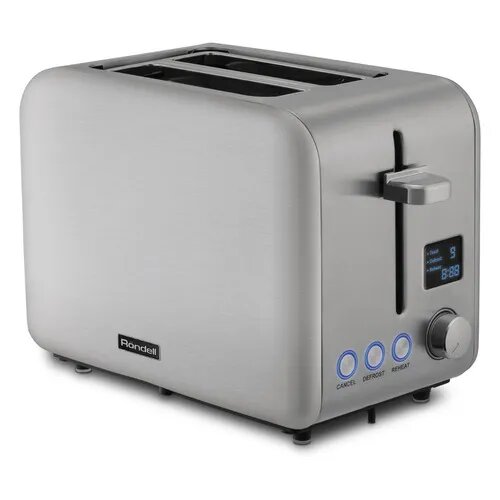 Тостер Rondell RDE-1203, стальной