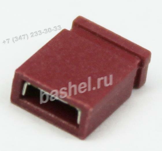 Джампер-6cb (2,54 мм), красный, KLS