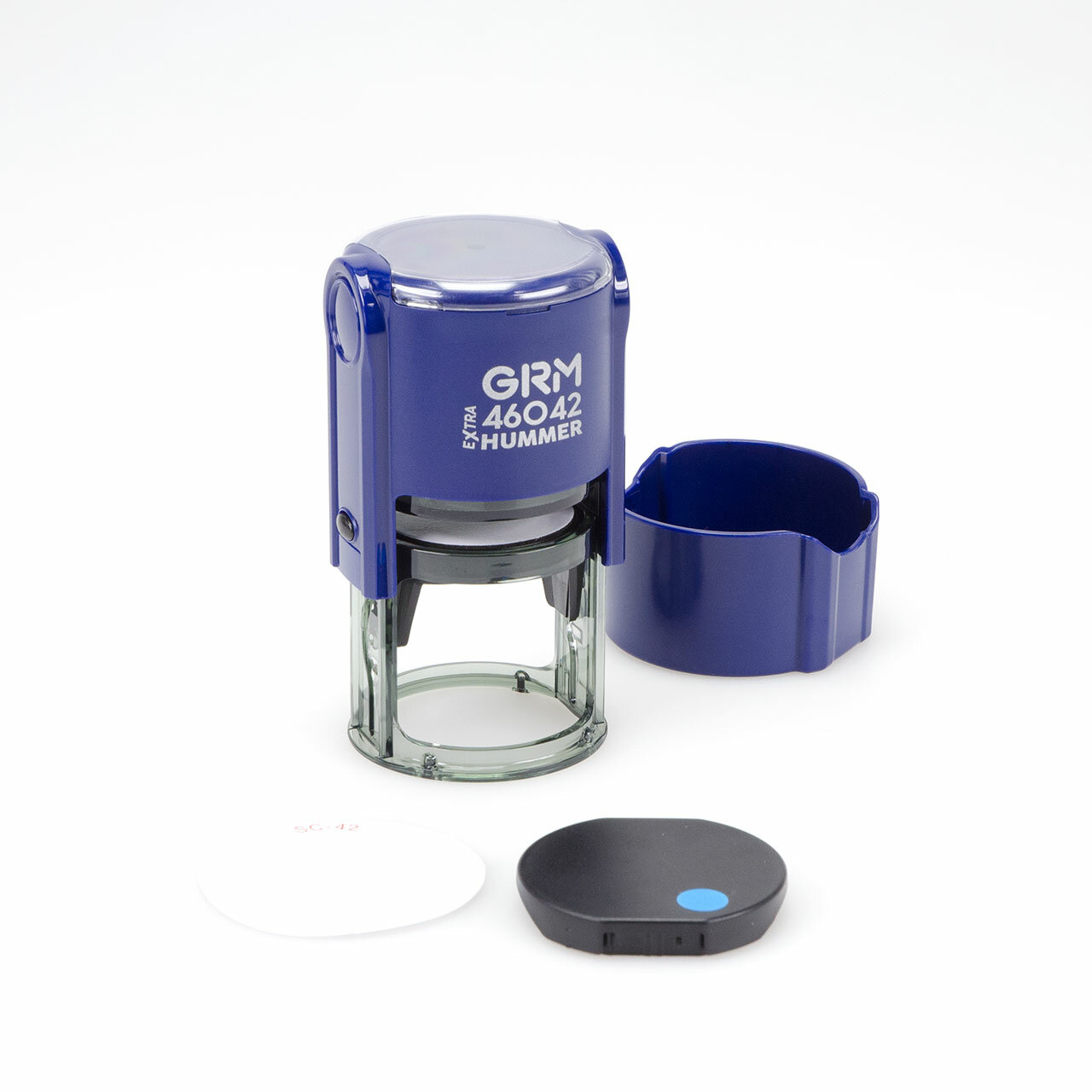 GRM 46042 Extra Hummer синий корпус оснастка для печати с боксом д. 42 мм