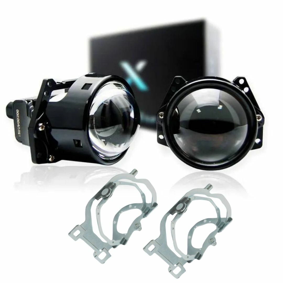 Комплект BI-led BMW 3 E90 рест. 2008-2013 ZKW с AFS (Biled 3.0 + рамки) - YH3 5000к