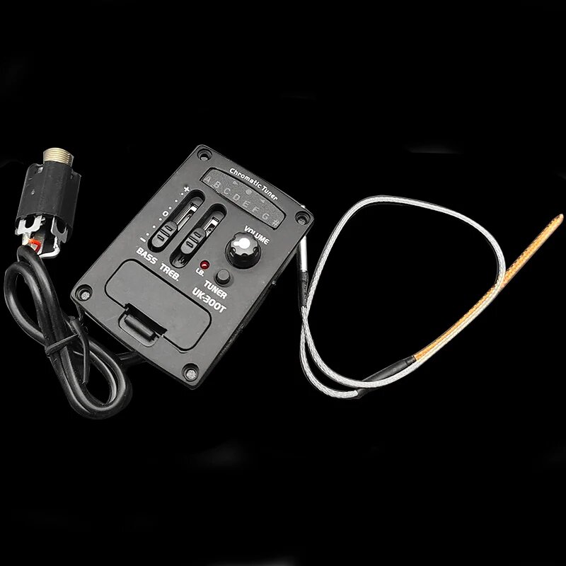 IFUNPLAY uk-300t укулеле пьезо звукосниматель с эквалайзером Soft piezo