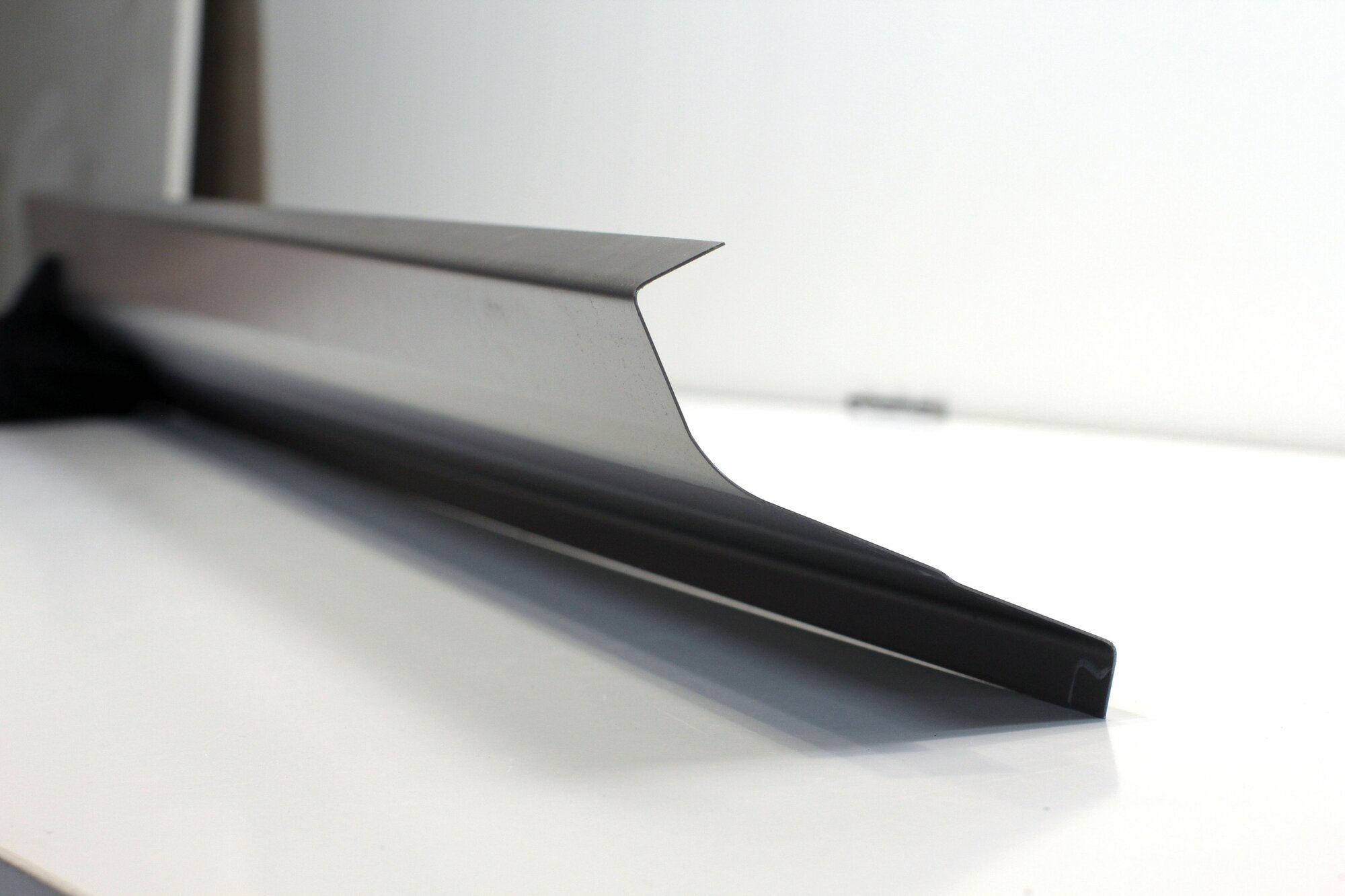 Порог ремонтный левый + усилитель для Hyundai Accent 2 (ТагАЗ) (Хендай Акцент 2/Хундай акцент 2), холоднокатаная сталь 1 мм