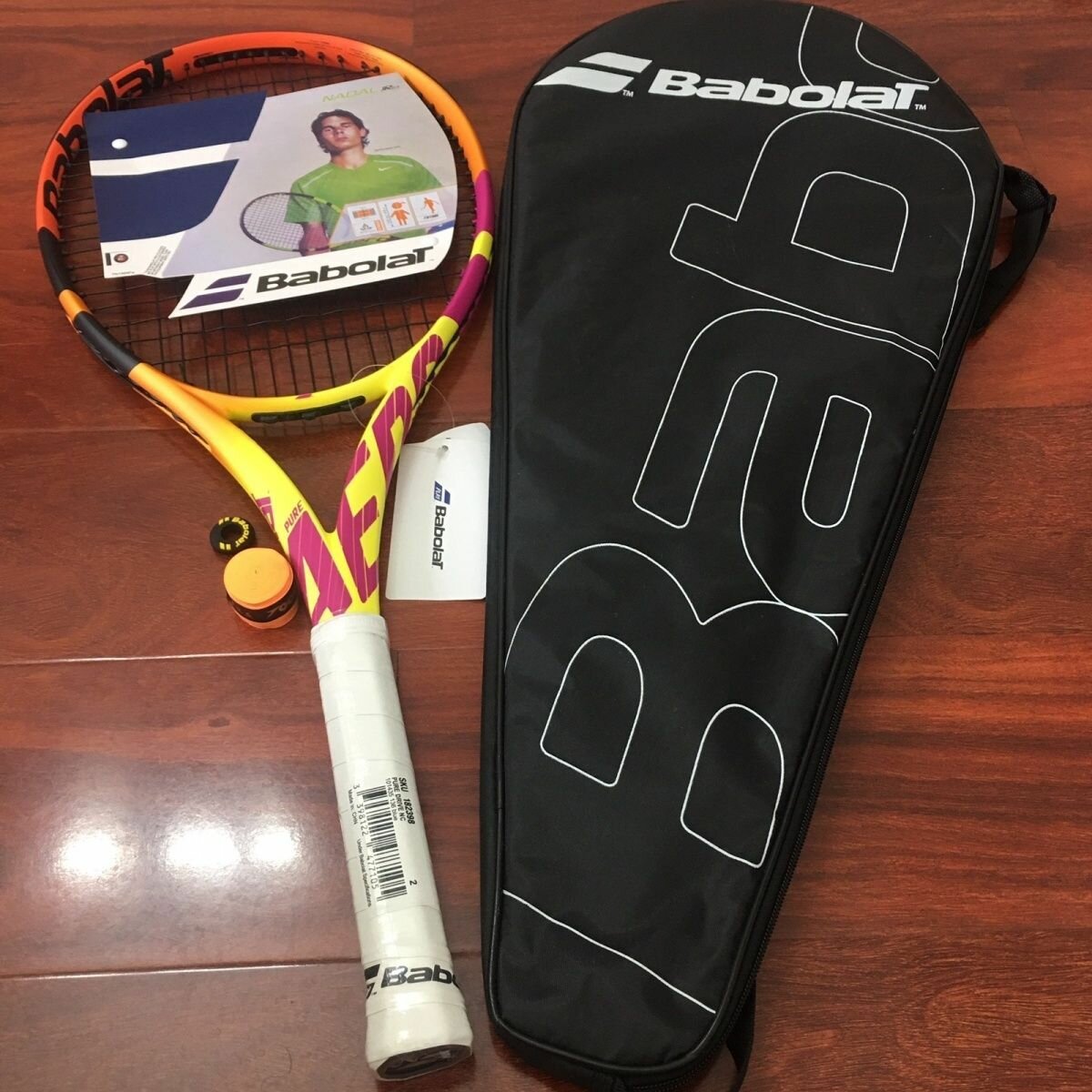 Ракетка Babolat "Тим Сяобай", для падел-тенниса, 100%, карбон, 27"