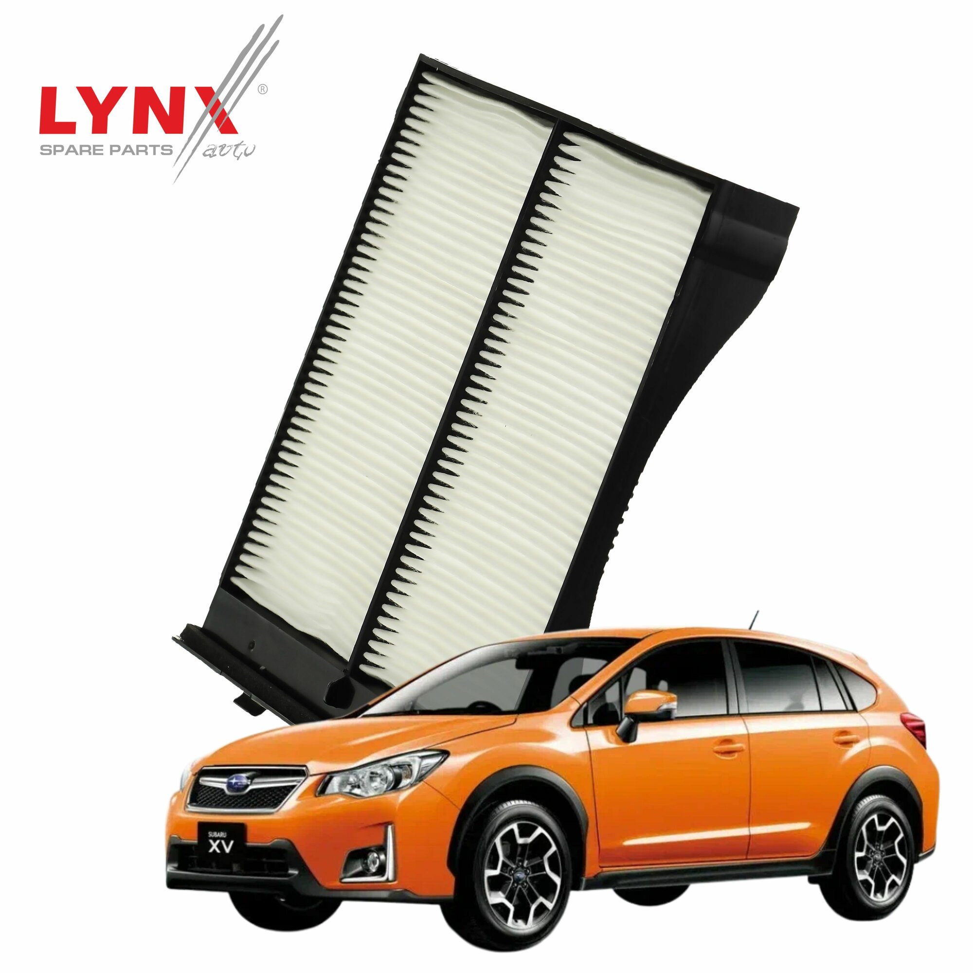 Фильтр салонный Subaru XV (1) GP/G33 / Субару ХВ 2011 2012 2013 2014 2015 2016 2017 / 1шт LYNXauto