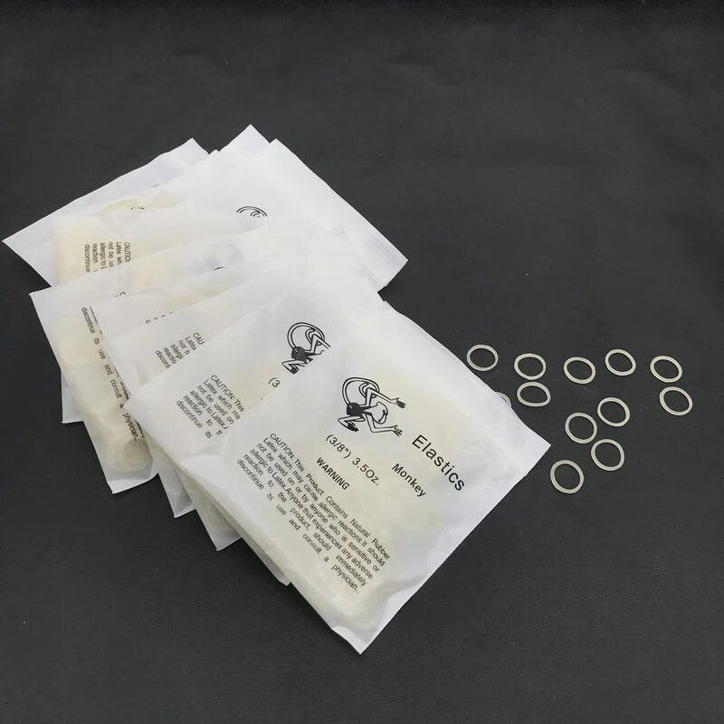 Ортодонтические резинки Xceldent 1000 шт. Monkey-10Packs