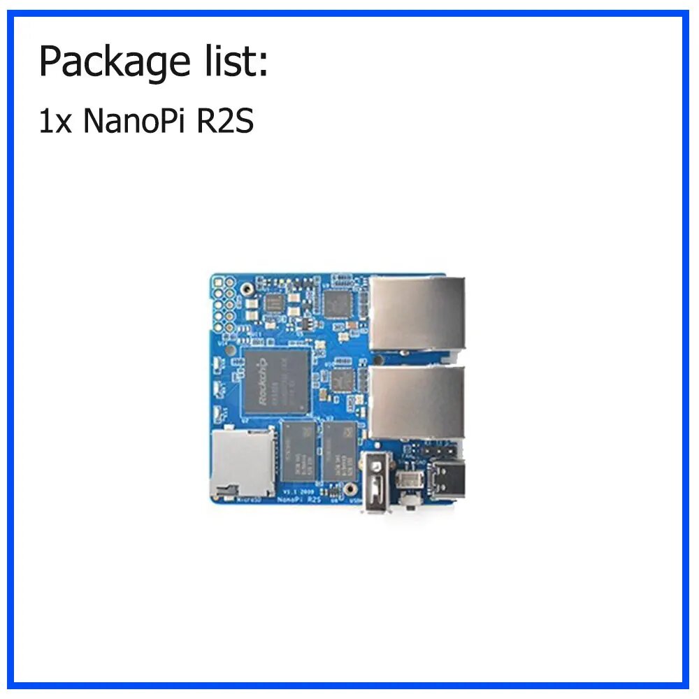 NanoPi R2S Rockchip RK3328, только плата