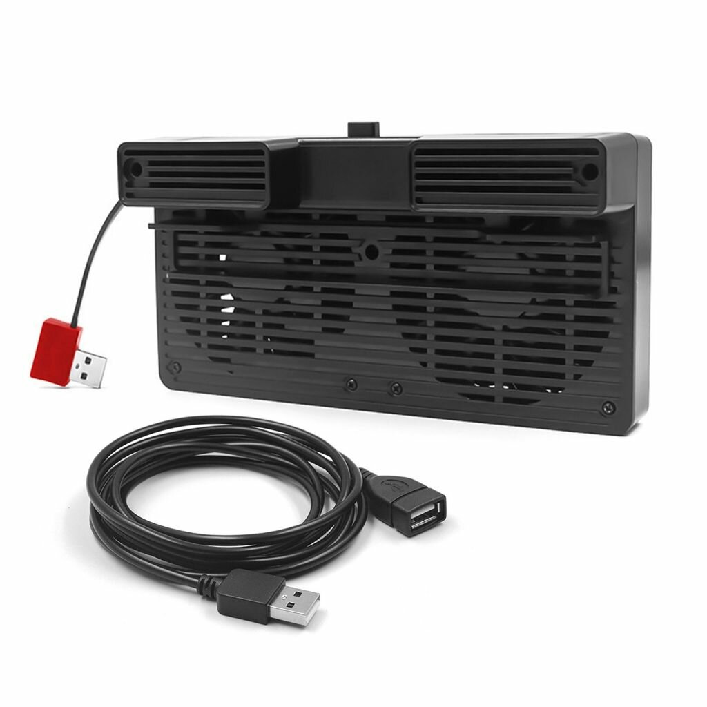 Консольная охлаждающая вентиляционная база USB-база с встроением в два раза