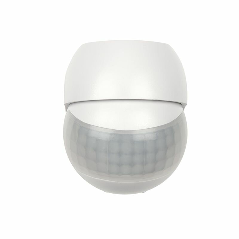 Датчик движения PMS-IR 010 800Вт 180град. 12м IP44 WH JazzWay 5012936