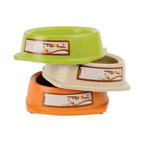 Triol Миска из бамбука и пластика для собак 0,15 л.