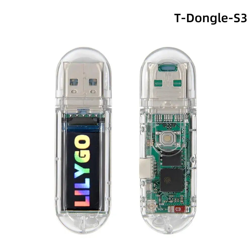Модуль беспроводной T-Dongle-S3 With LCD ESP32-S3