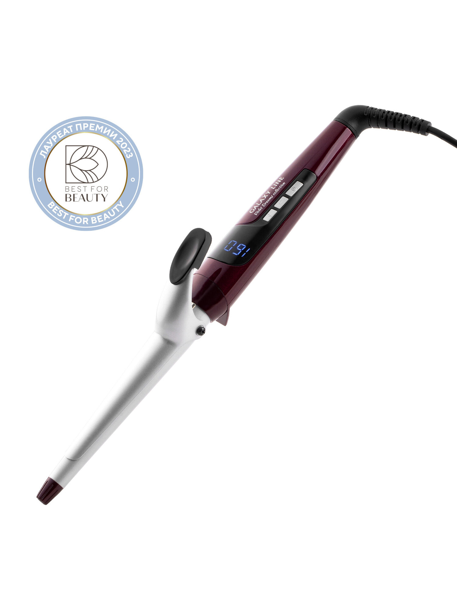 Стайлер Galaxy Line Violet dreams collection, 45 Вт, фиолетовый