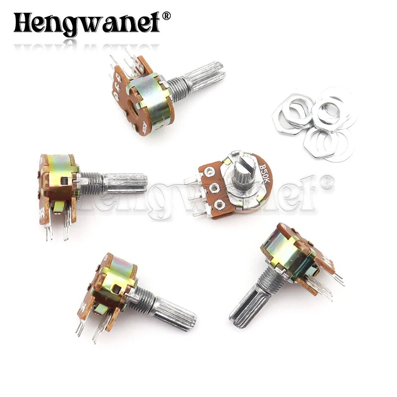 5 шт. Потенциометр HENGWANET WH148, 50кОм