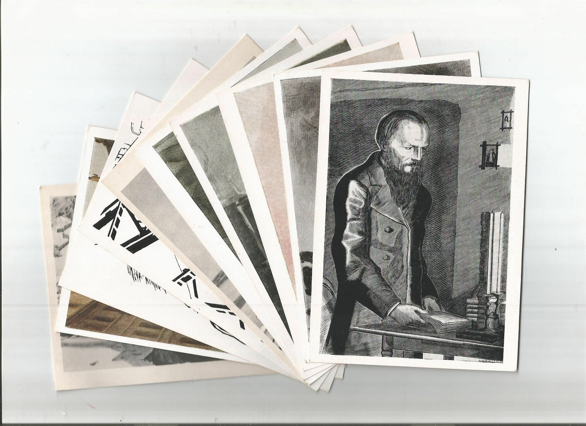 Набор открыток СССР 1958-1963 год. Искусство. Художники разных стран. Чистые, комплект 10 штук. Издательство СХ . Карточка коллекционная