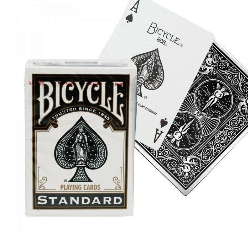 Карты "Bicycle Rider Back Standard Index Grey" 61940 Bicycle