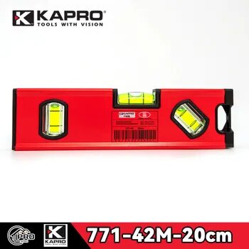 Kapro Уровень строительный Рельс 20 см, глазков: 3