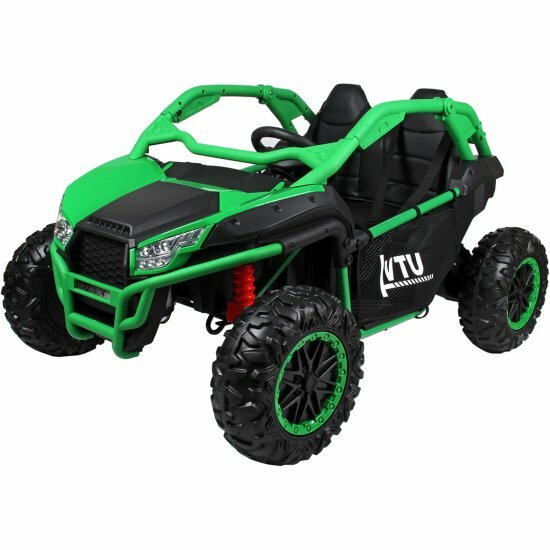 Электромобиль на радиоуправлении Veld CO Багги зеленый 120*81*65 см. 12V10A