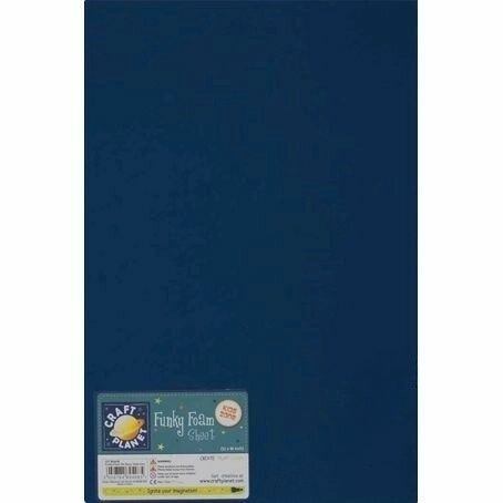 Фоамиран docrafts Синий, акрил, 2 мм