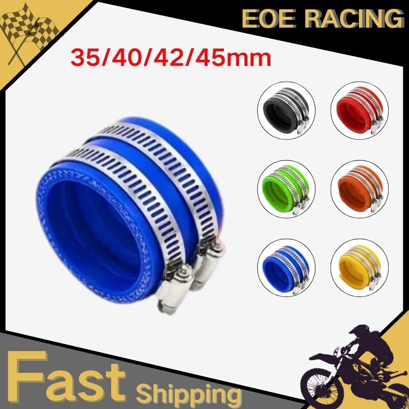 Резиновый адаптер карбюратора мотоцикла 35 мм/40 мм/42 мм/45 мм, впускная труба для TM 35mm-Green