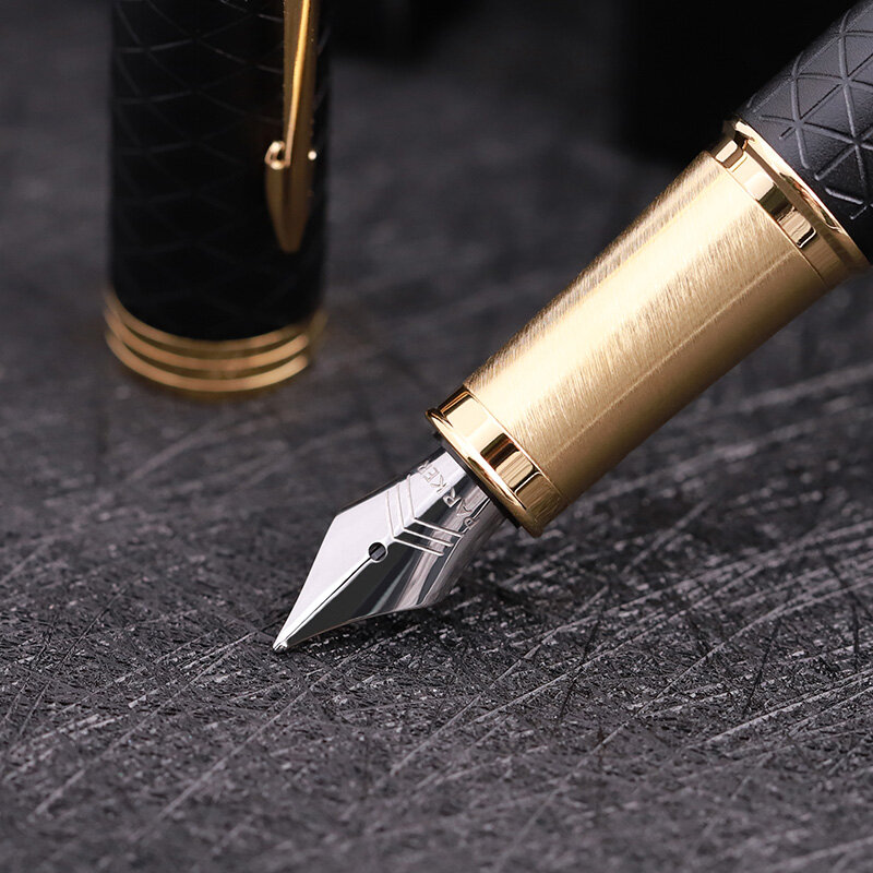 [Women's Day Gift] Parker Fountain Pen Gift Box Signature Pen, Birthday Gift for Men And Women, IM Black Forest Ink Pen, Ink Gift Box