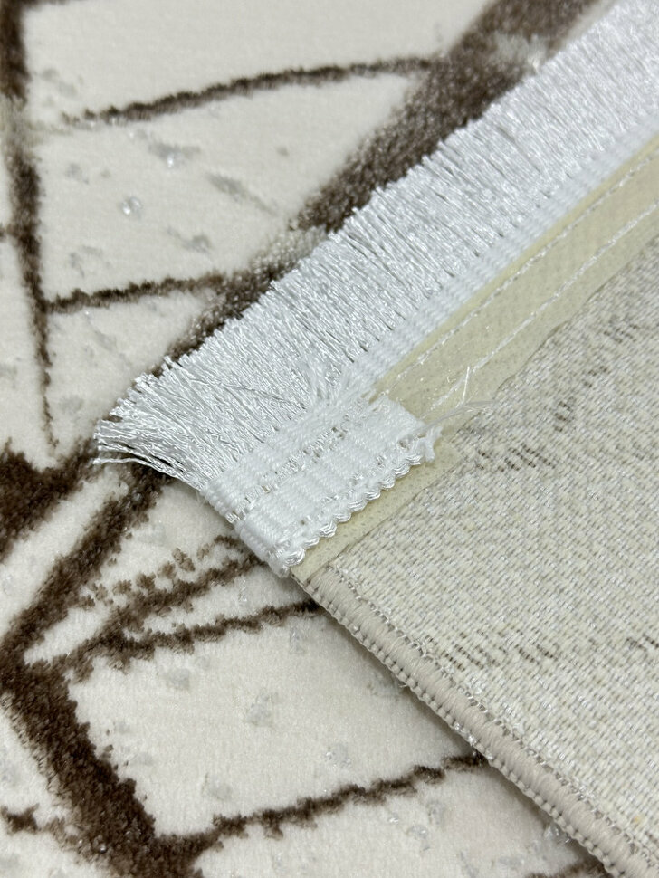 Ковер, Прямой, Бежевый, Коричневый, Современный, на пол, в гостиную, спальню, в ассортименте (120 см. на 180 см.)