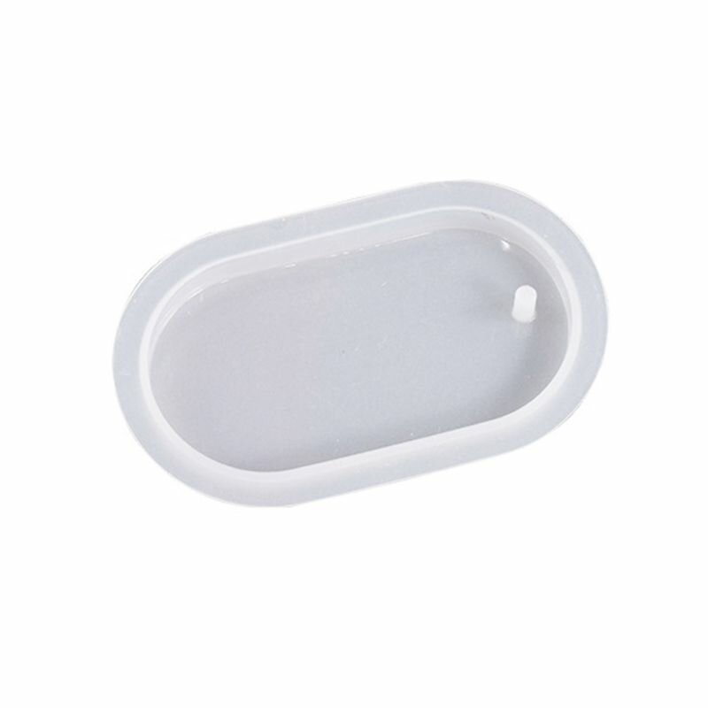 Силиконовая форма DIY Forms овальный веер Для Подвешивания Костей-4 Овала