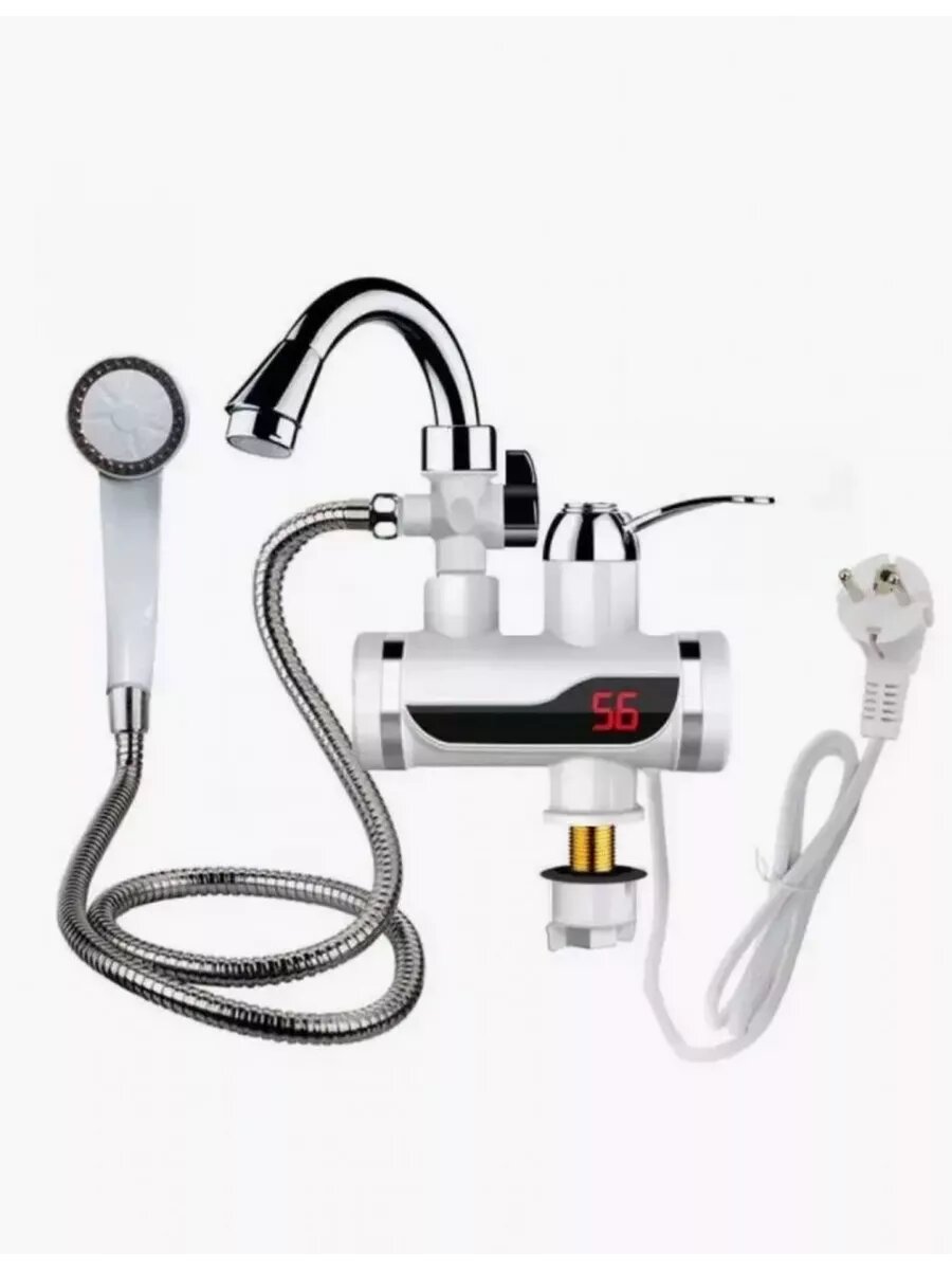 Кран-водонагреватель с душем 3 кВт