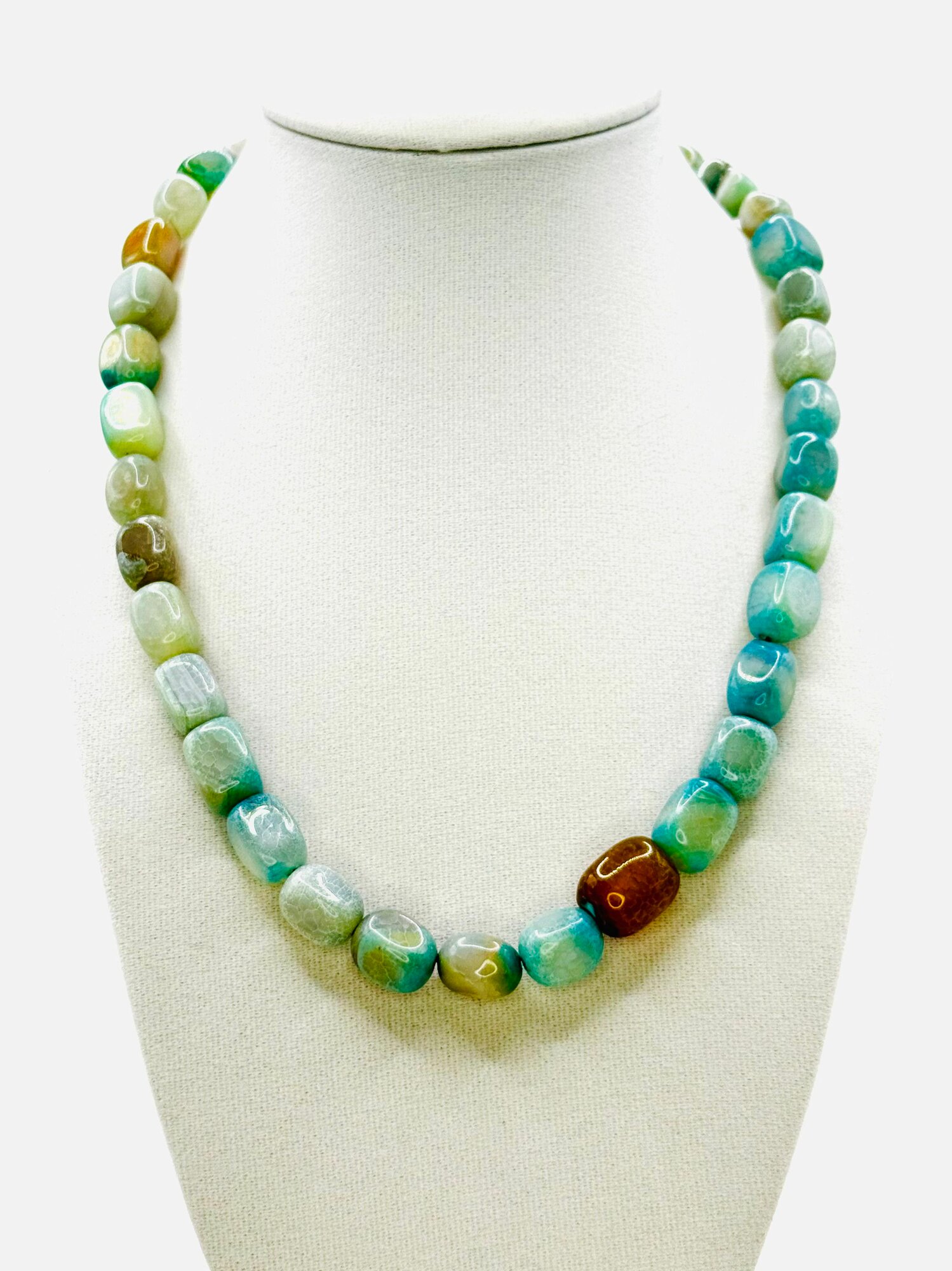 Колье Рус Ювелир Альянс, агат