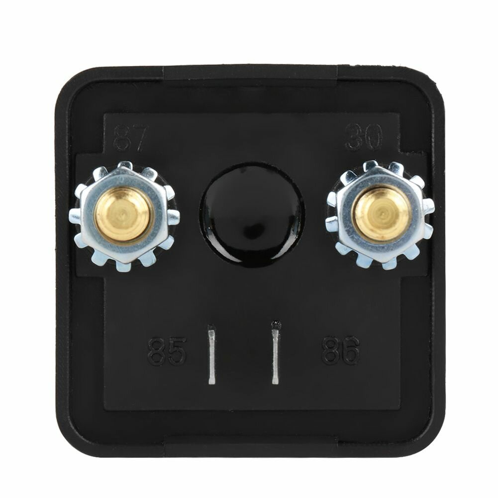 Реле запуска автомобиля 12 В, 4-контактное (нормально-разомкнутое) 100 А — замена стартерного реле, пылезащитное