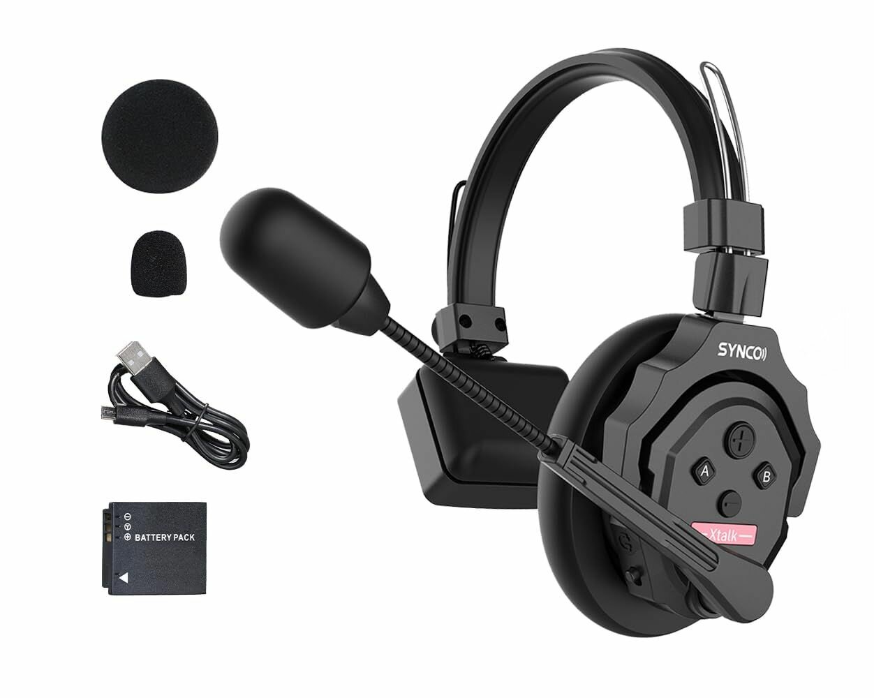 SYNCO Микрофон универсальный Xtalk x1, черный