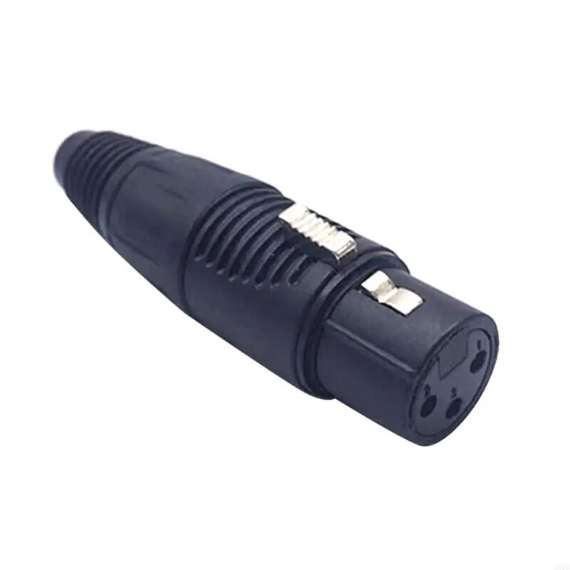 Разъем XLR «папа» черный