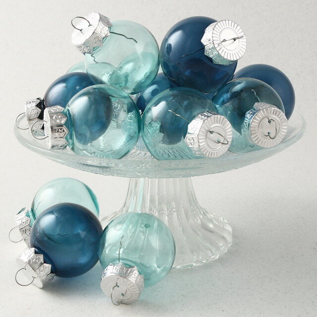 Набор пластиковых шаров Blue Curacao 5 см, 11 шт, Koopman, ACS105000