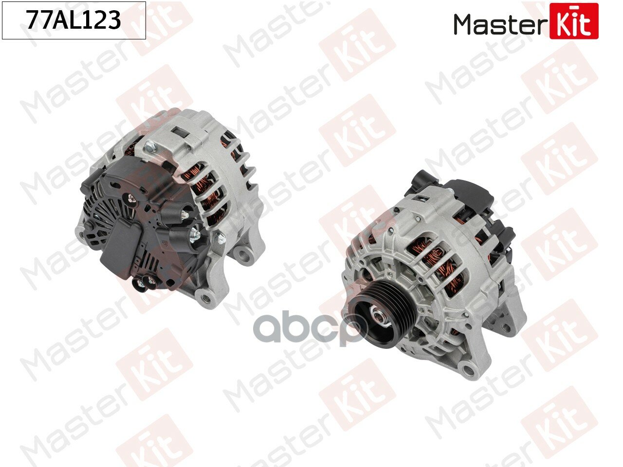 77AL123 Генератор Citroen JUMPER (244 Z_)/Fiat DUCATO (244_) 2002 - (14V 80A) MasterKit арт. 77al123