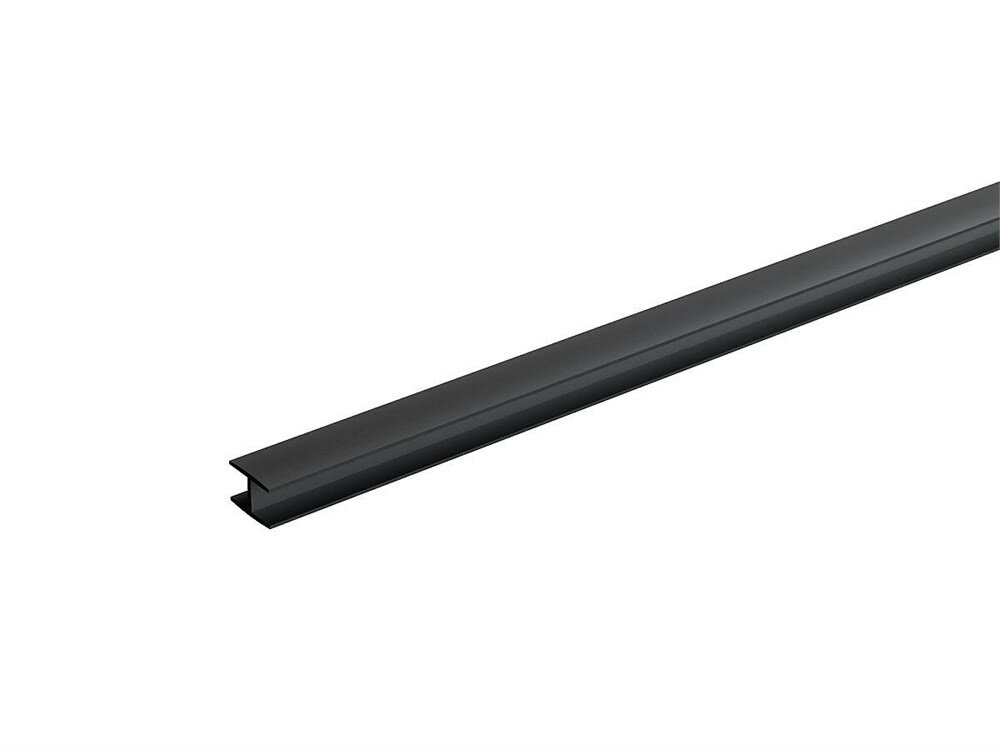 VVT Планка для стенпанели соединительная Н-образная, Алюминий , МатЧерный , 600*4 МатЧерный
