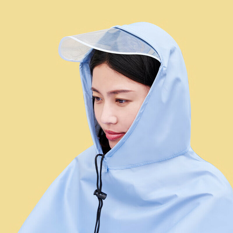 Suncojia Дождевик для электроскутера на одного водителя — женский полный покров от дождя с защитой от сильного ливня