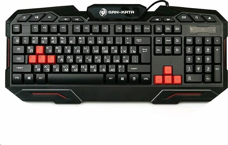 Клавиатура игровая KGK-11U GAN-KATA черный