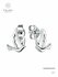 Серьги пусеты TALANT, серебро, 925 проба, , серебристый