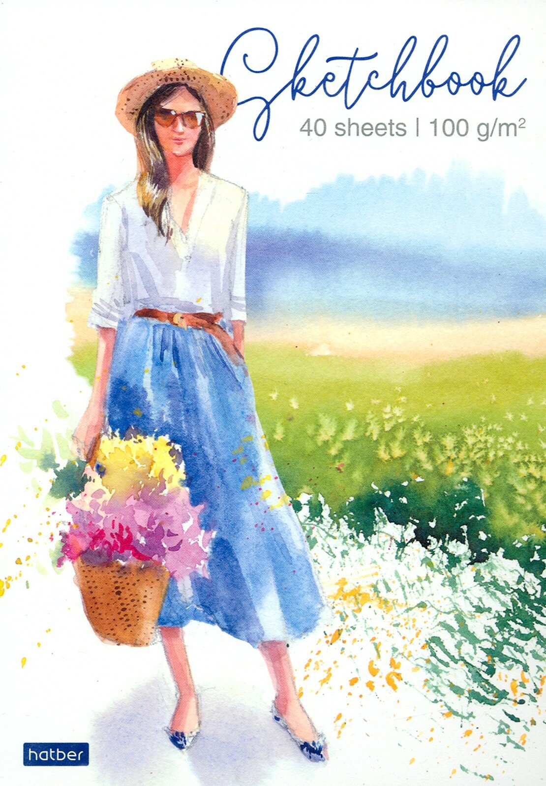 Скетчбук Красота мгновения, А5, 40 листов