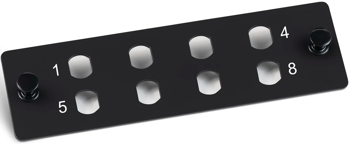 Адаптерная панель Cabeus (FO-FP-8ST-BK)