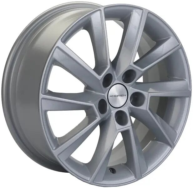 Колесный диск Khomen Wheels KHW1604 6x16 5*105 ET39 D56.6 F-Silver