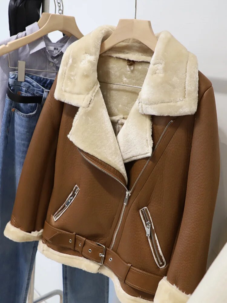 Куртка кожаная