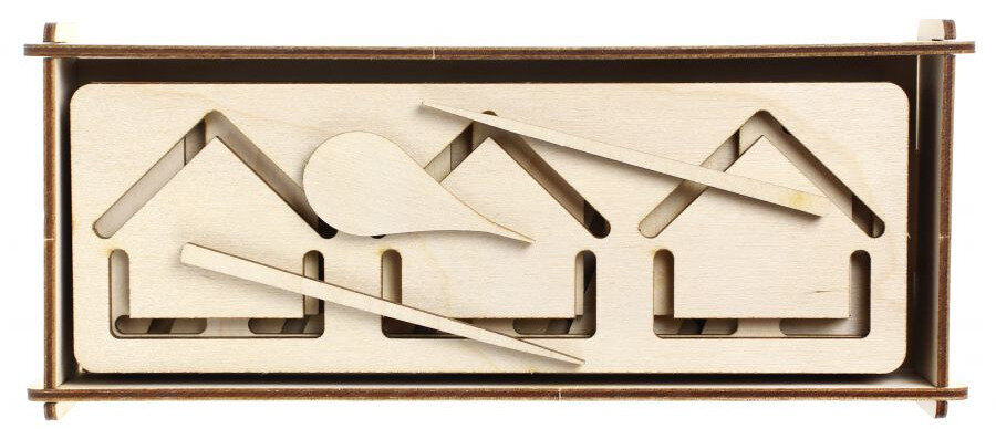 Деревянные трафареты "Пропись-3", развивающая игра-тренажер для подготовки рук к письму, набор из 9 линеек для рисования