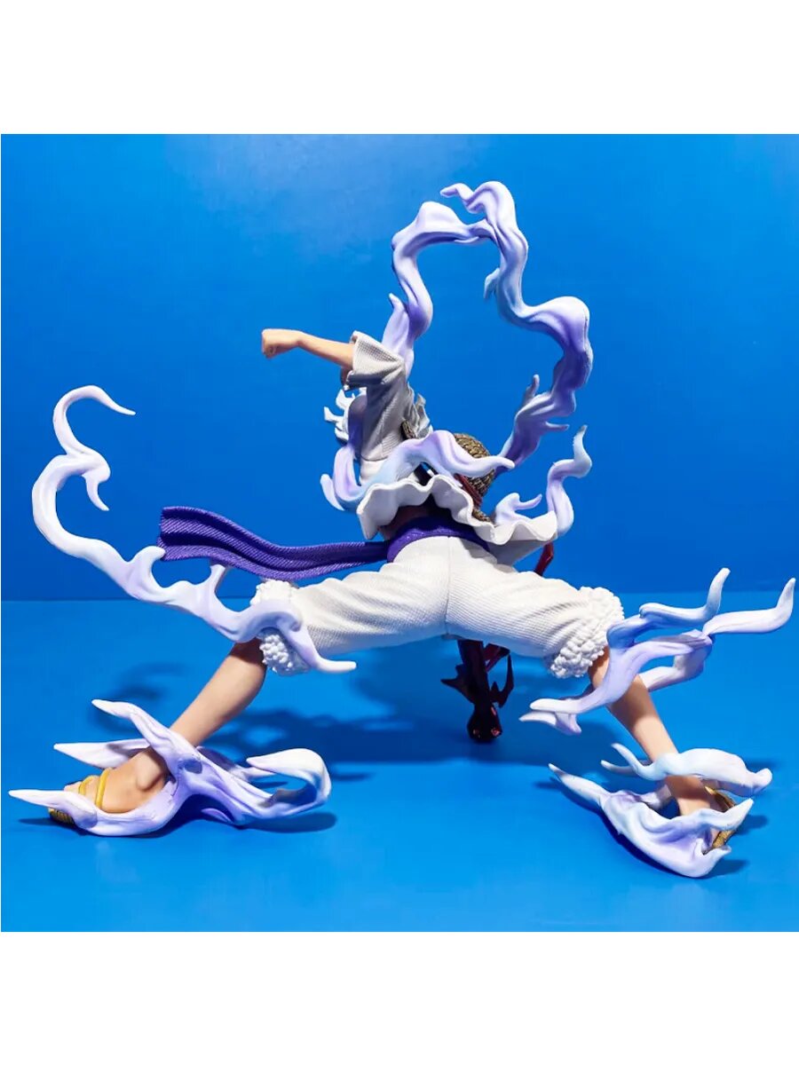 Экшн-фигурка One Piece "Луффи Ники", на подставке, ПВХ, 18 см — фото 1